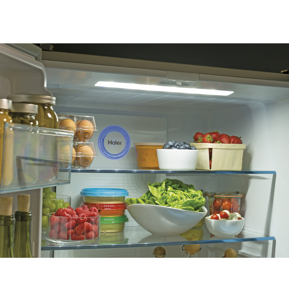 Haier ENERGY STAR® 16.8 Cu. Ft. Quad Door Refrigerator - QHE16HYPFS ...
