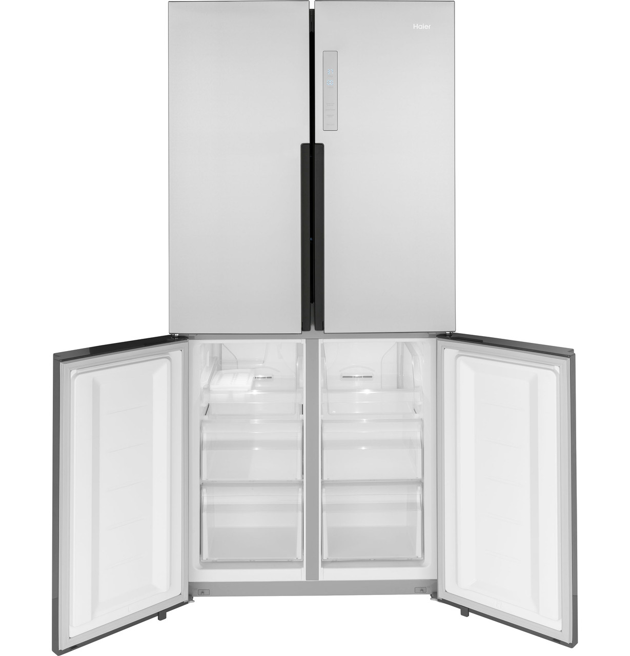 Haier ENERGY STAR® 16.8 Cu. Ft. Quad Door Refrigerator - QHE16HYPFS ...