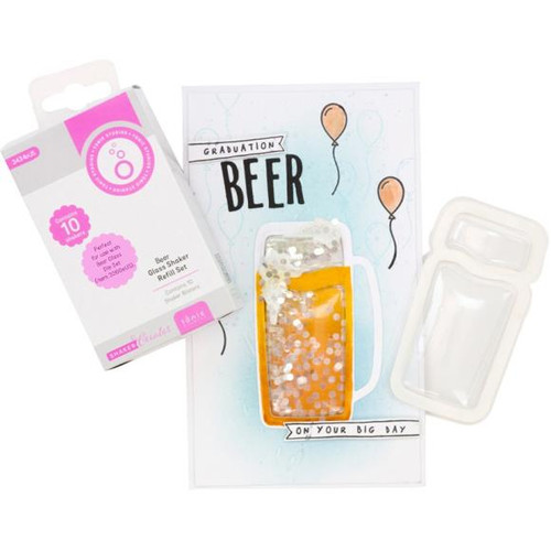 Tonic Studios - Cheers! Shaker Domes - Beer Glass - CDSR 3434E ...