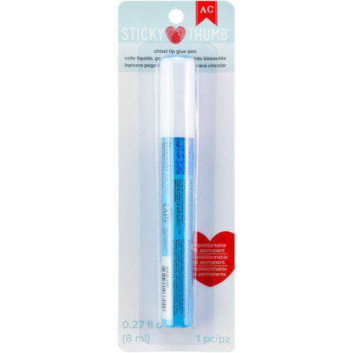 Sticky Thumb/Zig - 2 Way Glue Pen Chisel Tip - 372878