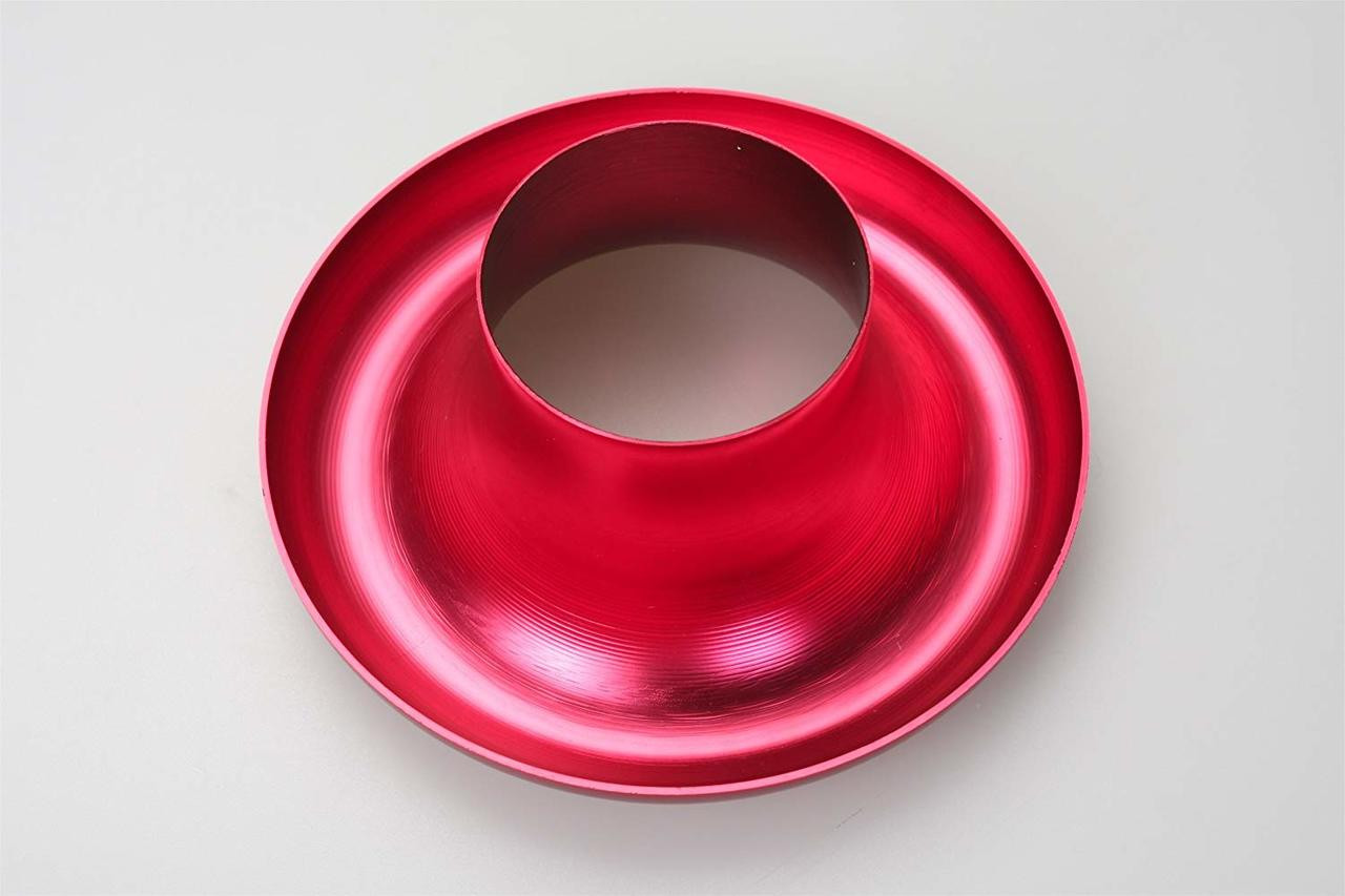 Autobahn88 Alloy Intake Funnel 3 inch - (red)