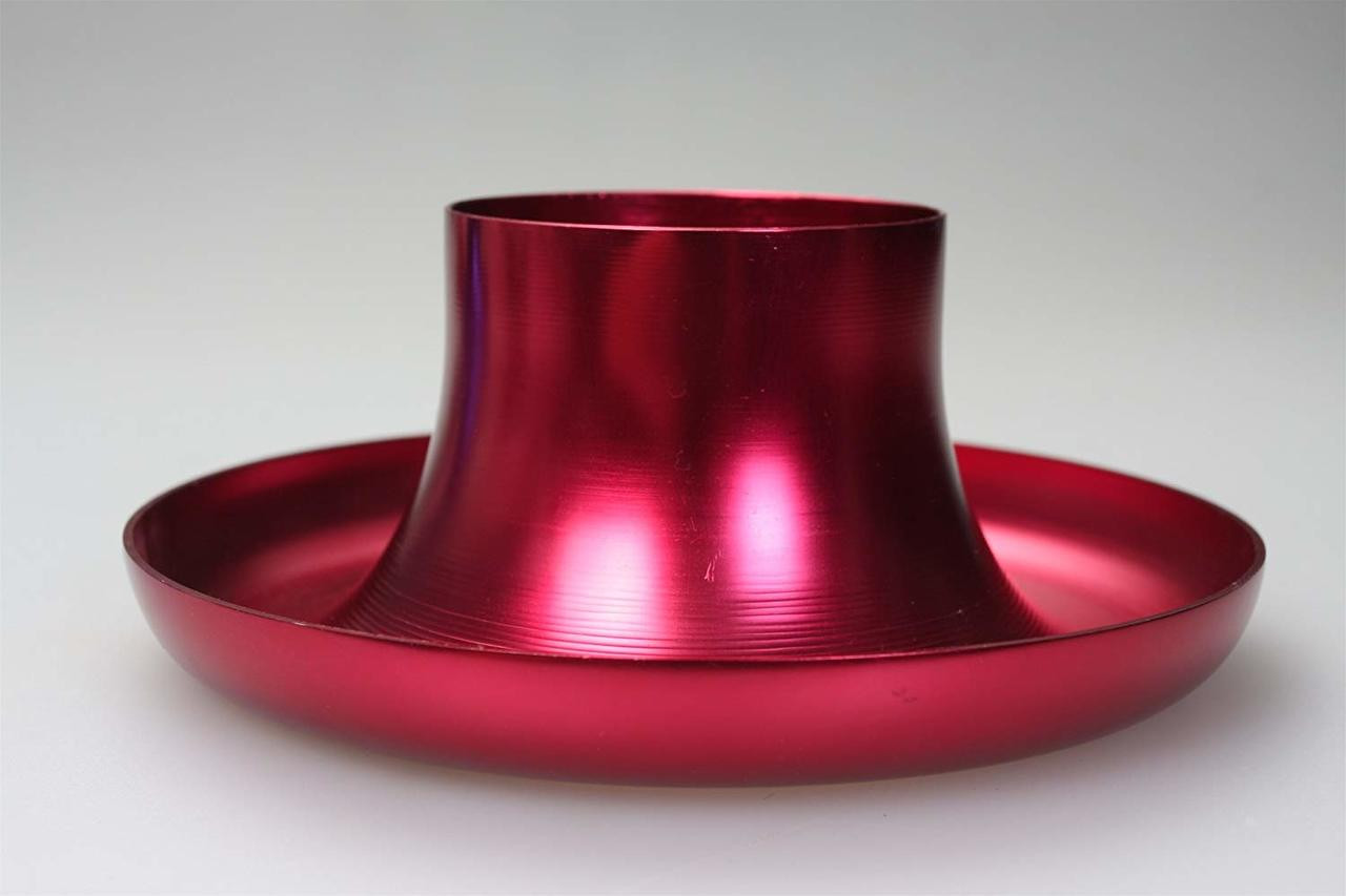 Autobahn88 Alloy Intake Funnel 3 inch - (red)