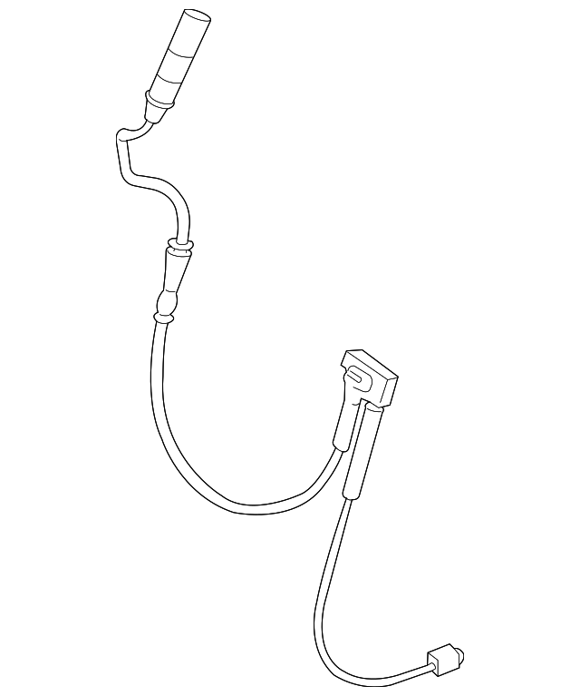 34351543830 Genuine BMW Front Left Brake Pad Wear Sensor - TPS GARAGE LLC