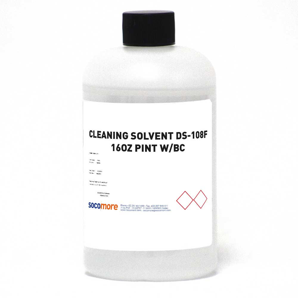 CLEANING SOLVENT DS-108F 16OZ PINT W/BC - Dysol dba Socomore