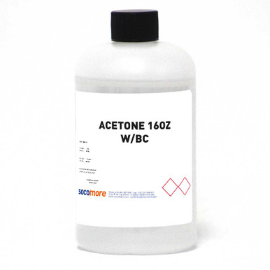ACETONE,16OZ W/BC - Dysol dba Socomore