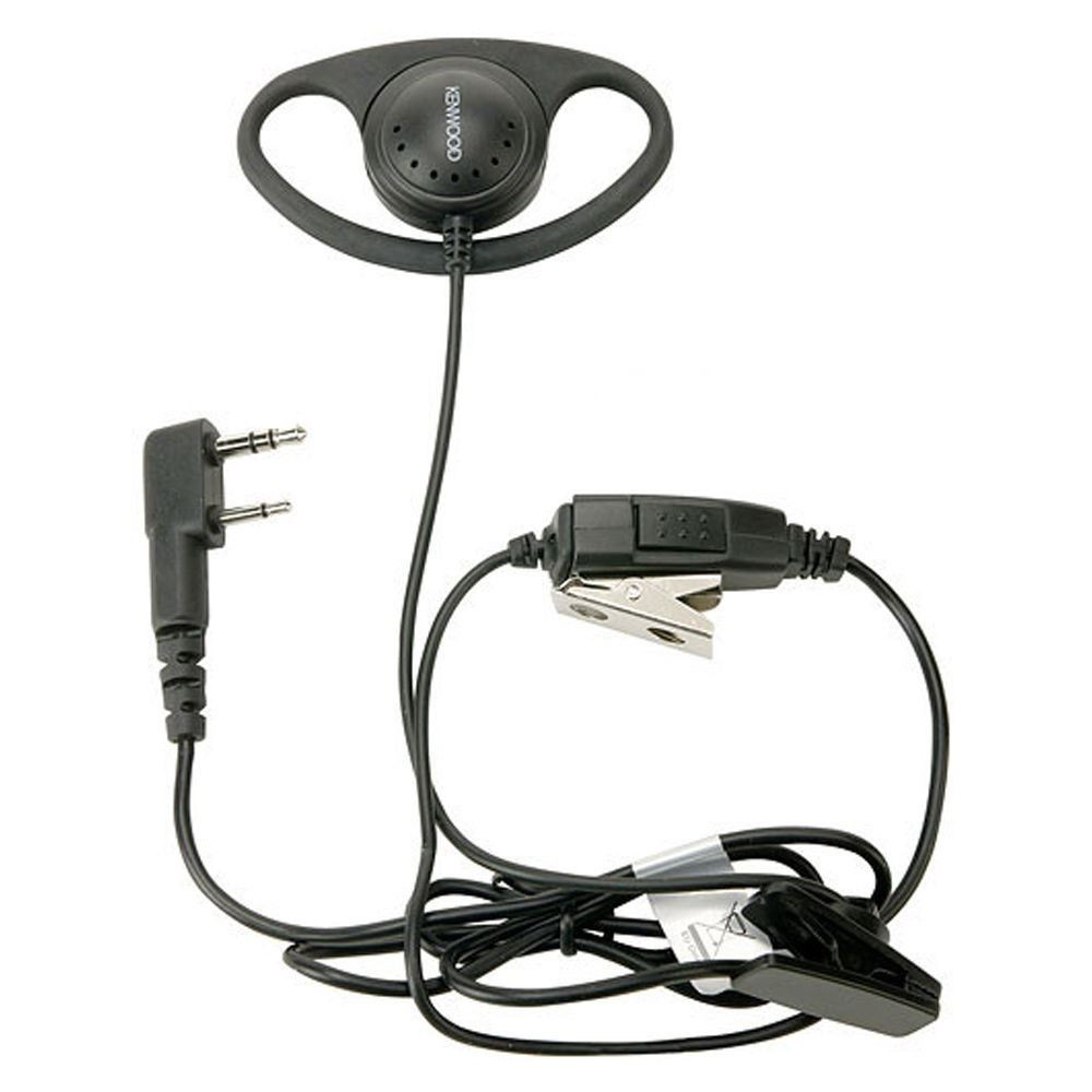 A Six Pack of the the Kenwood KHS-27 D-Ring Headsets with In-Line PTT ...