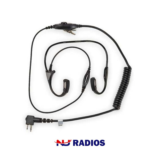 Motorola RMN5114, Lightweight Temple Transducer Headset gives the user ...