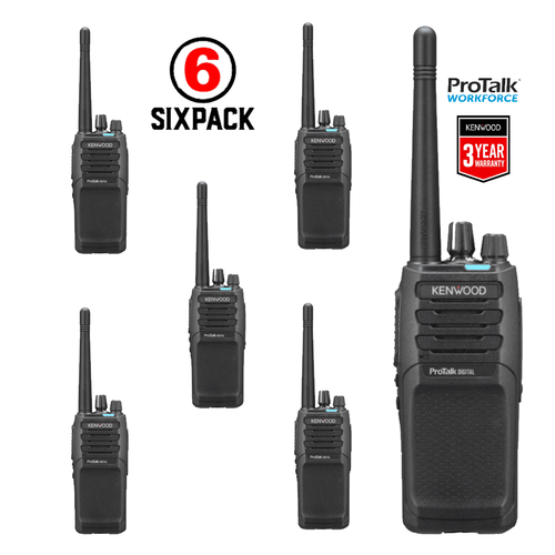 Get this six pack of the Kenwood NXP1302NUK ProTalk Radios. It is a 6 ...
