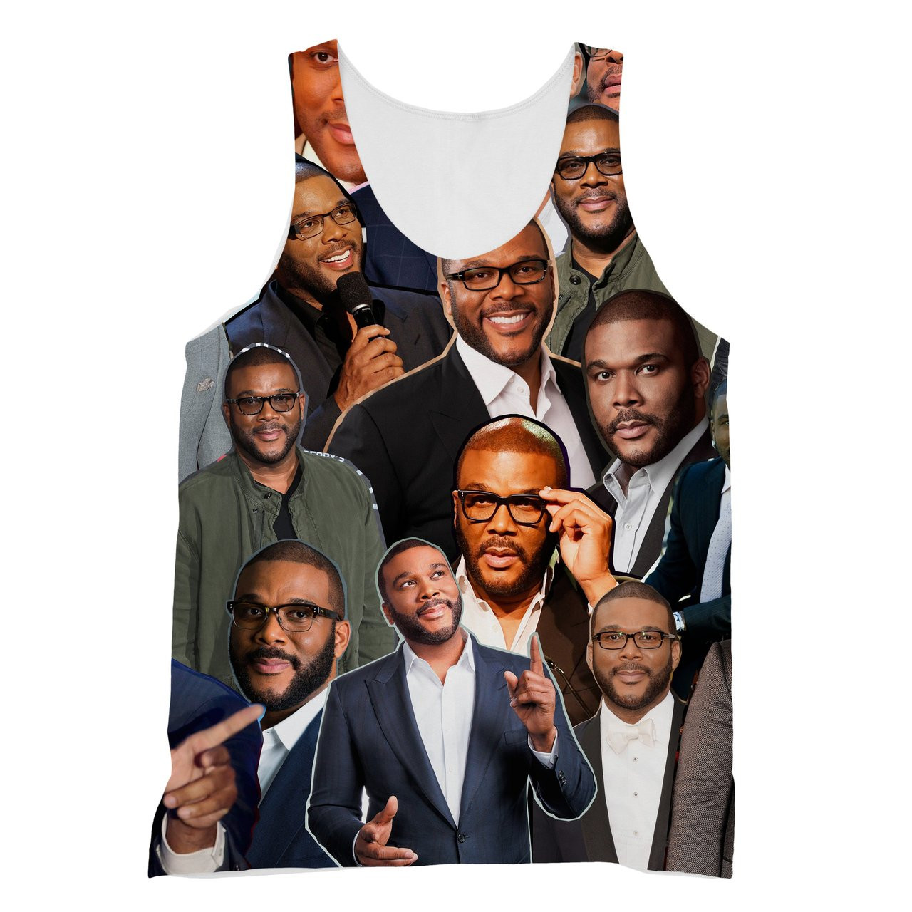 Tyler Perry Photo Collage T-Shirt