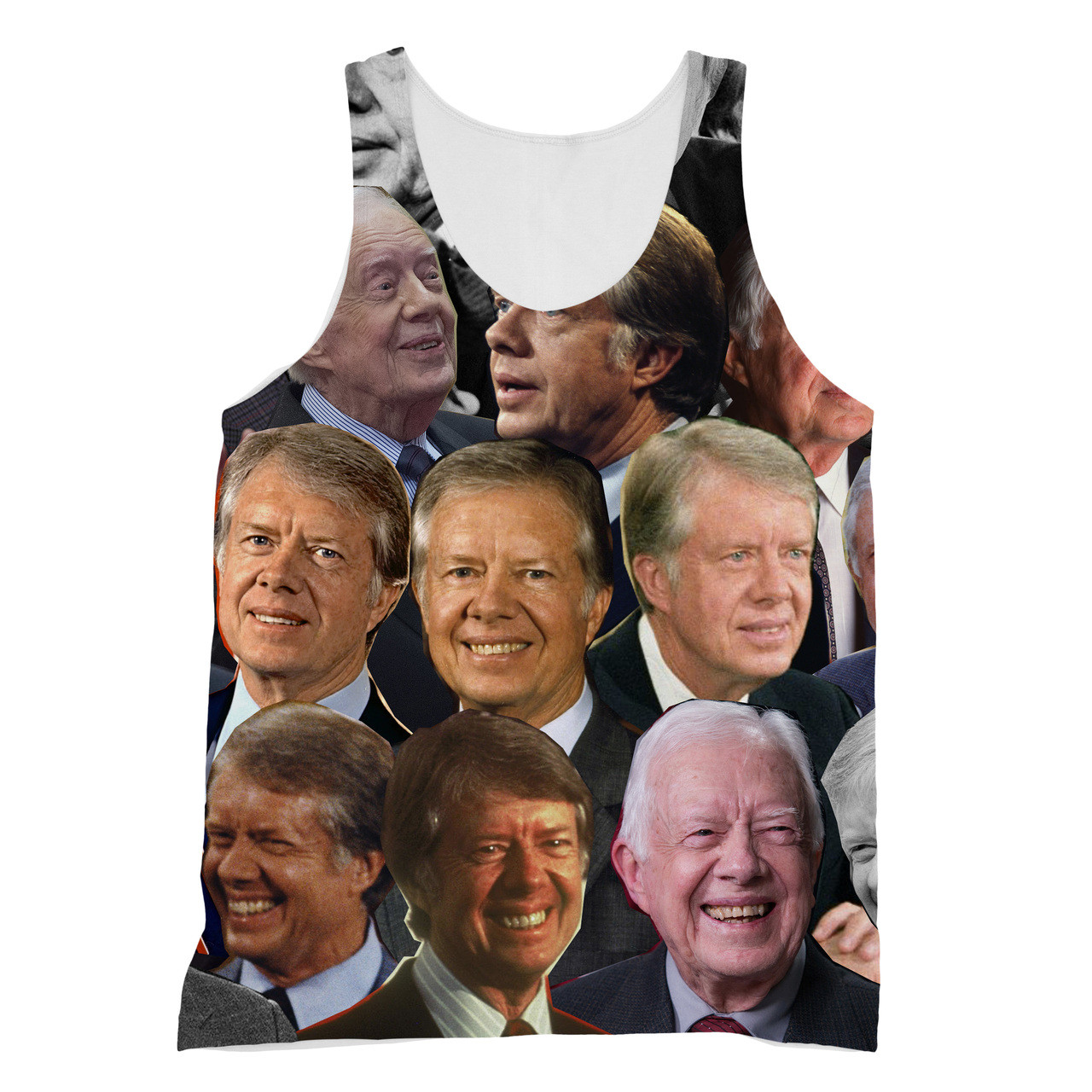 President Jimmy Carter Photo Collage T-Shirt