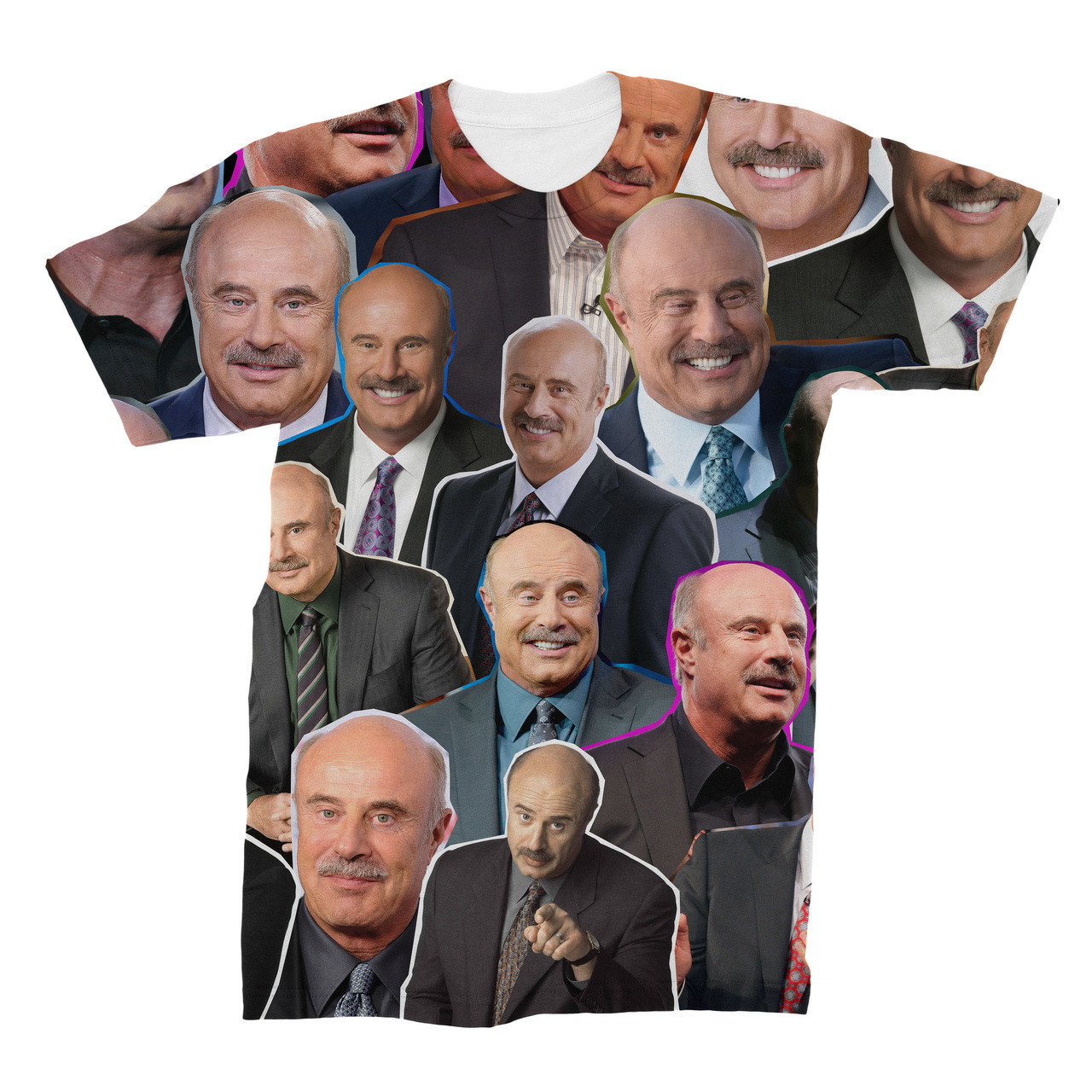 Dr. Phil Photo Collage T-Shirt