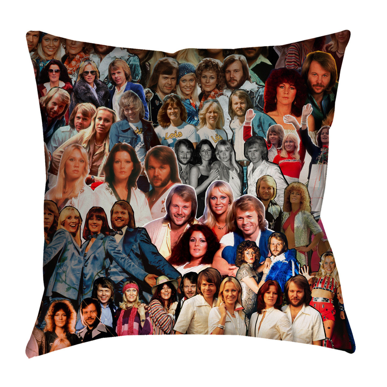ABBA Photo Collage Pillowcase