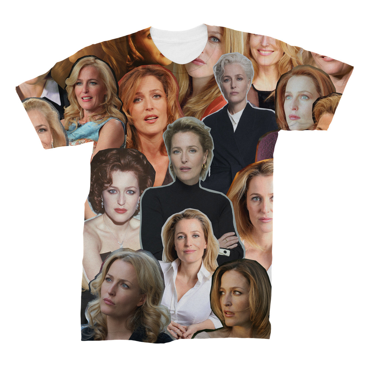 Gillian Anderson Photo Collage T-Shirt