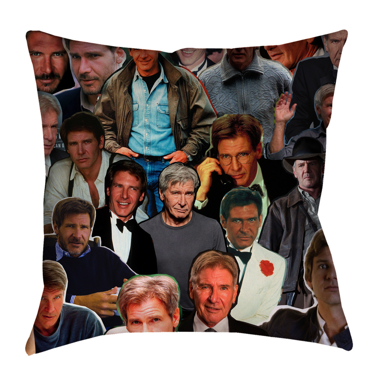 Harrison Ford Photo Collage Pillowcase