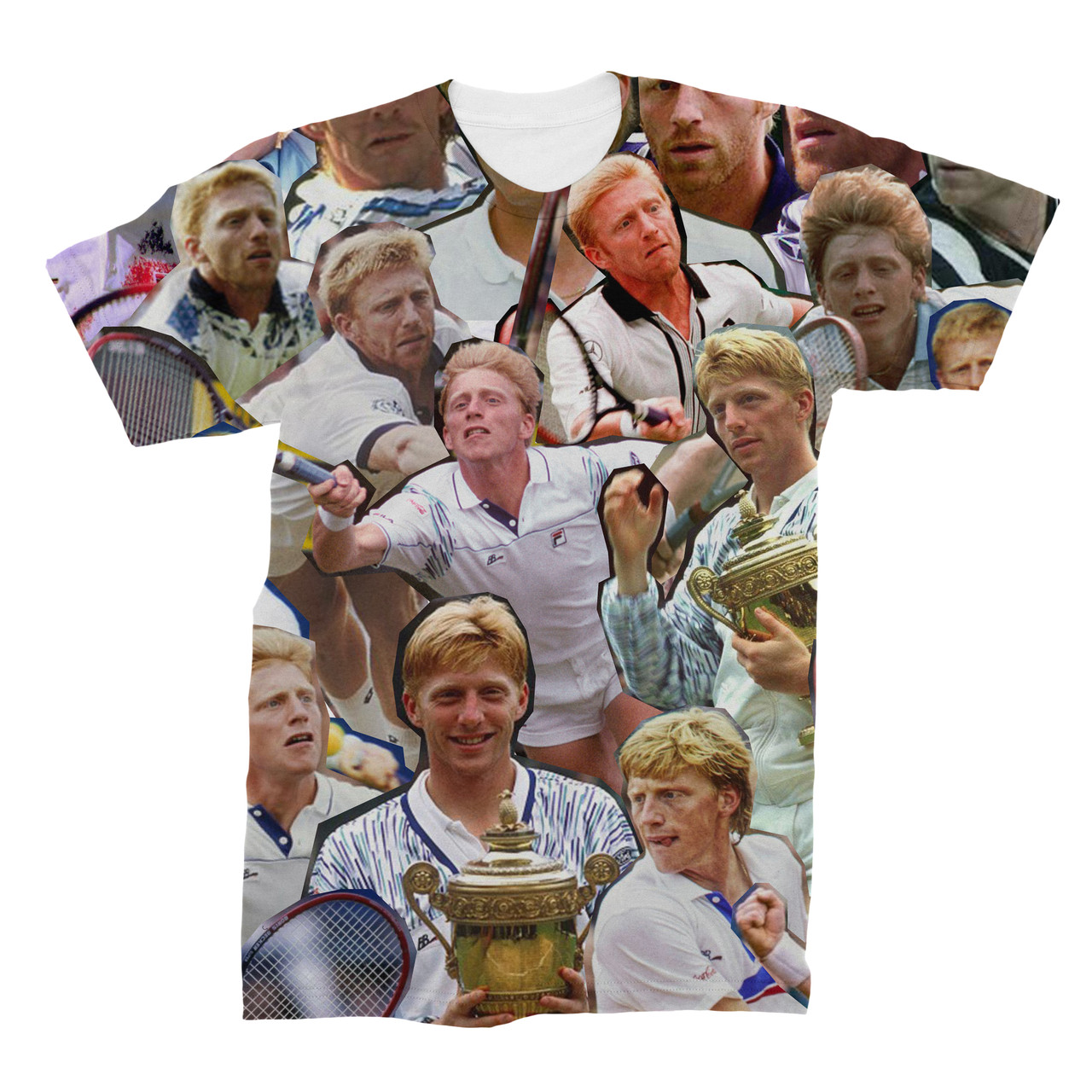 Boris Becker Photo Collage T-Shirt