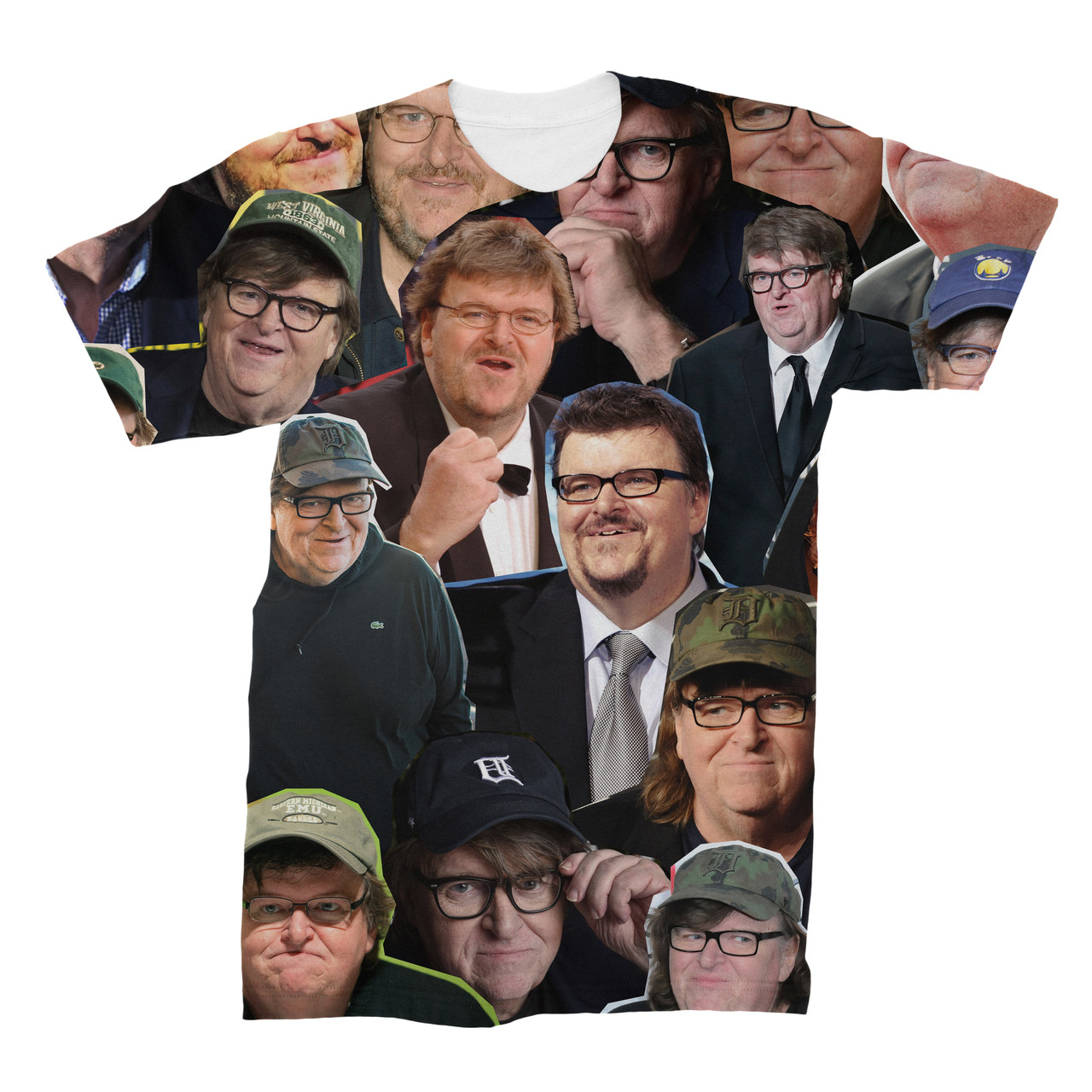 Michael Cera Photo Collage T-Shirt