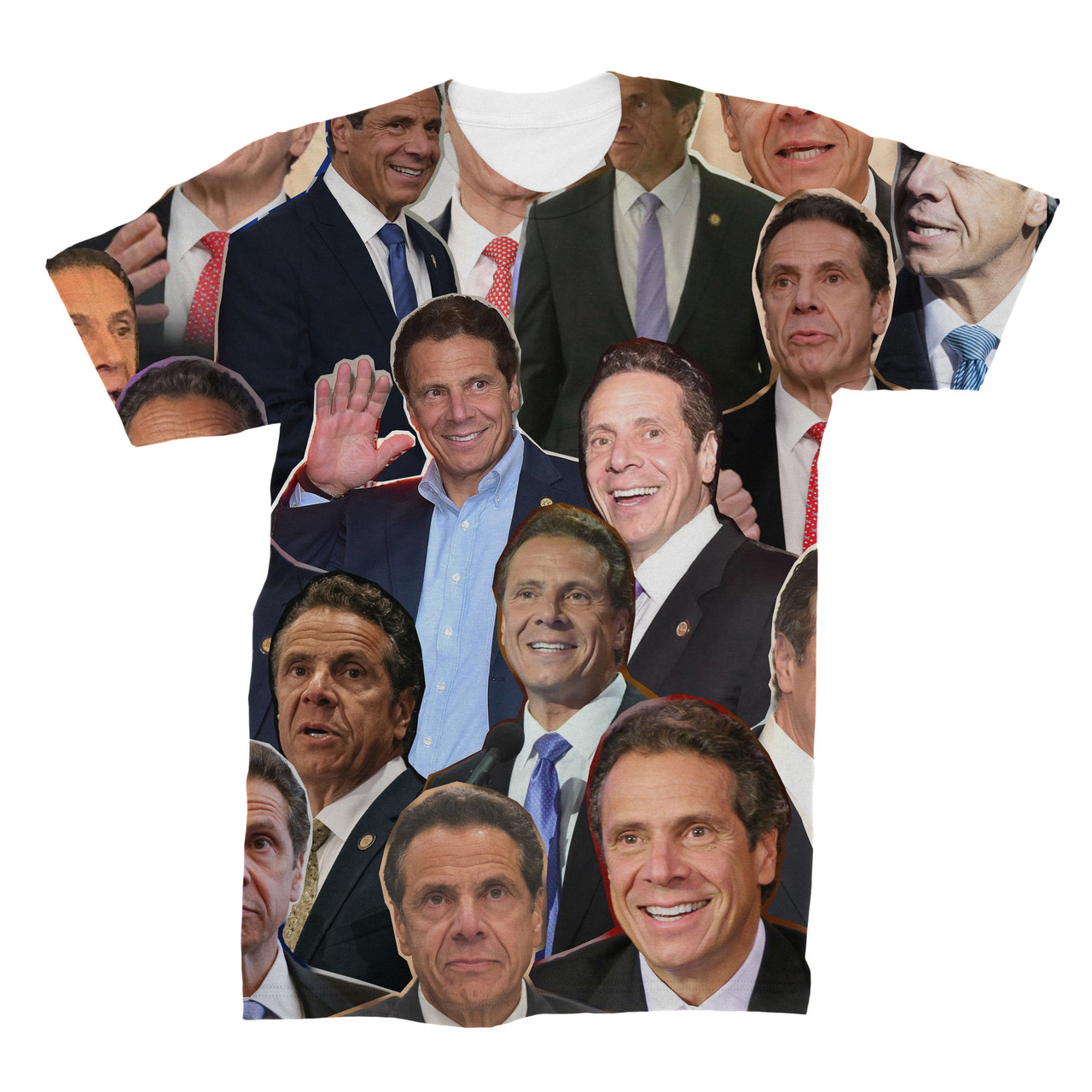 Andrew Cuomo Photo Collage T-Shirt