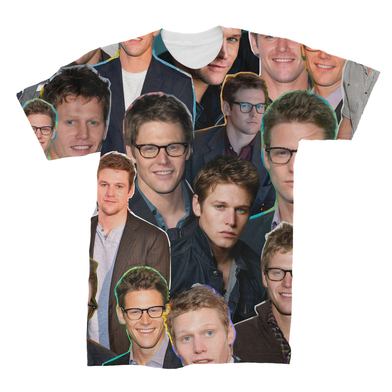 Zach Bryan Photo Collage T-Shirt - Subliworks