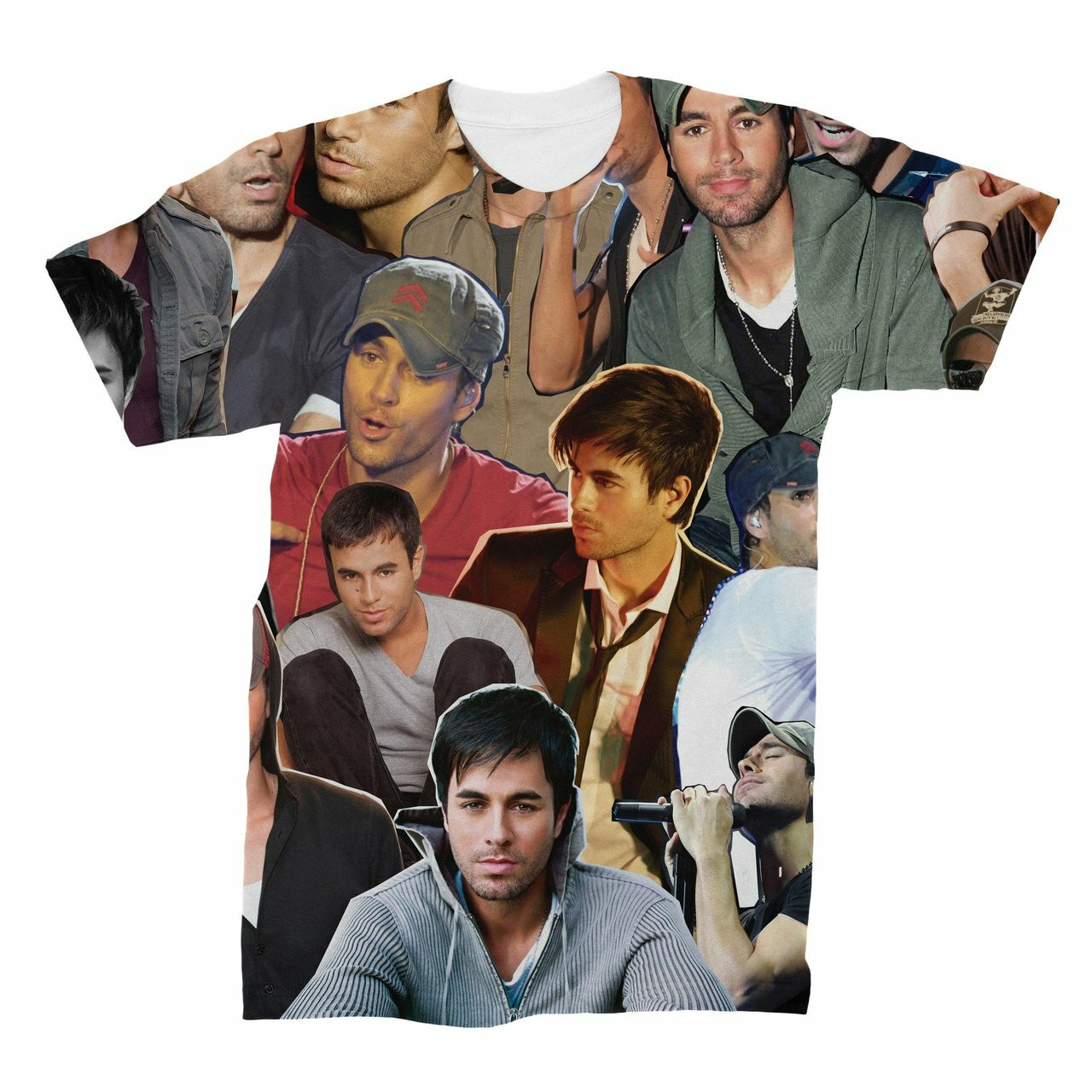 Ricky Martin Photo Collage T-Shirt