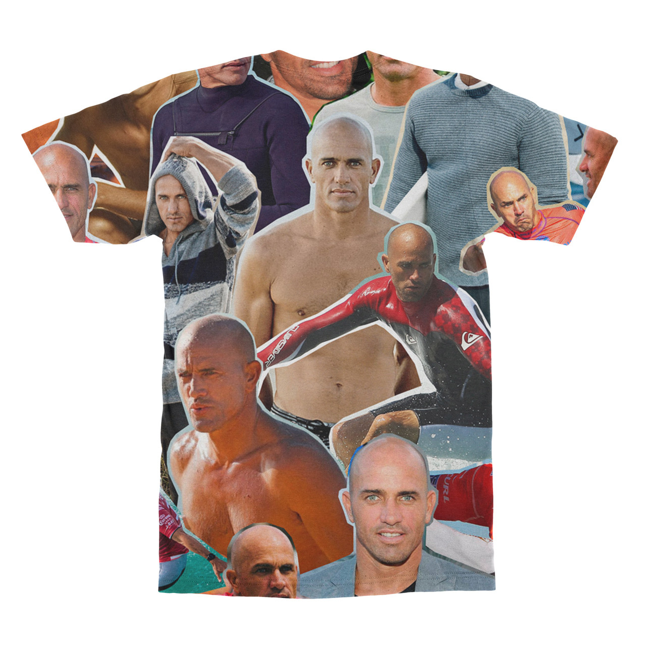 Kelly Slater Photo Collage T-Shirt - Subliworks