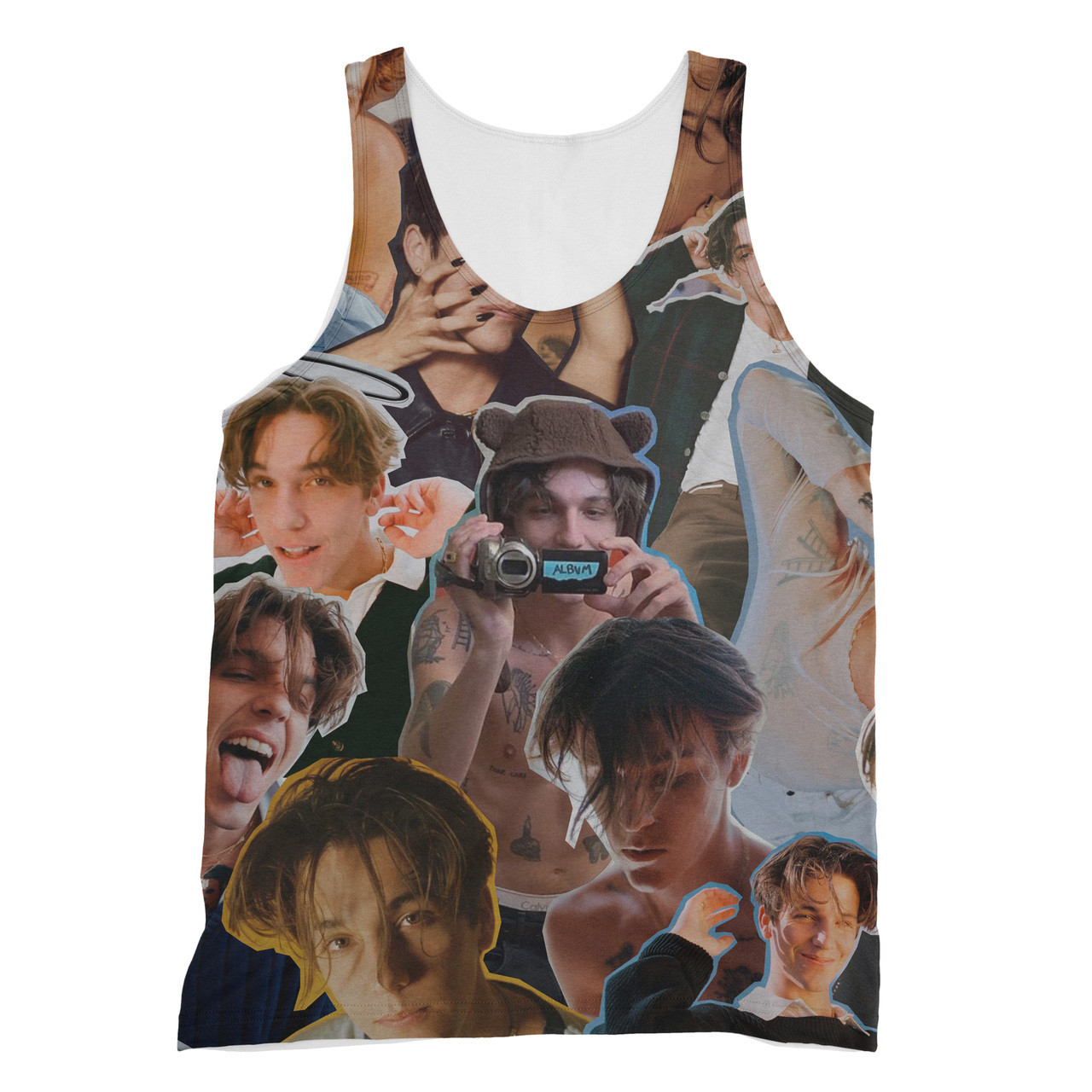 Tucker Pillsbury (Role Model) Photo Collage T-Shirt - Subliworks