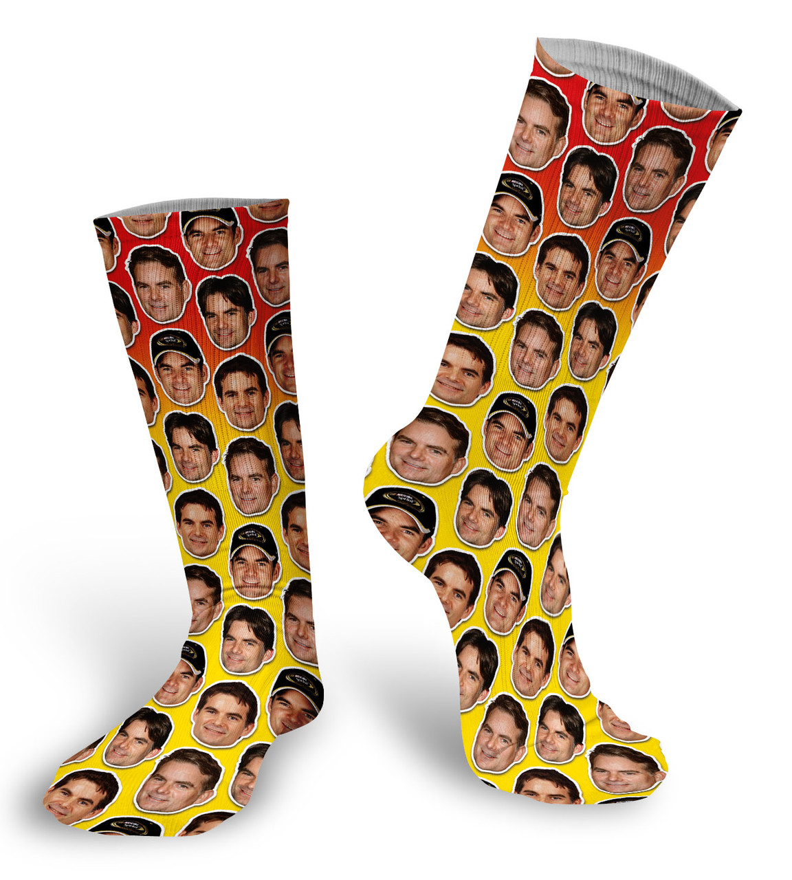 Jeff Gordon faces Socks