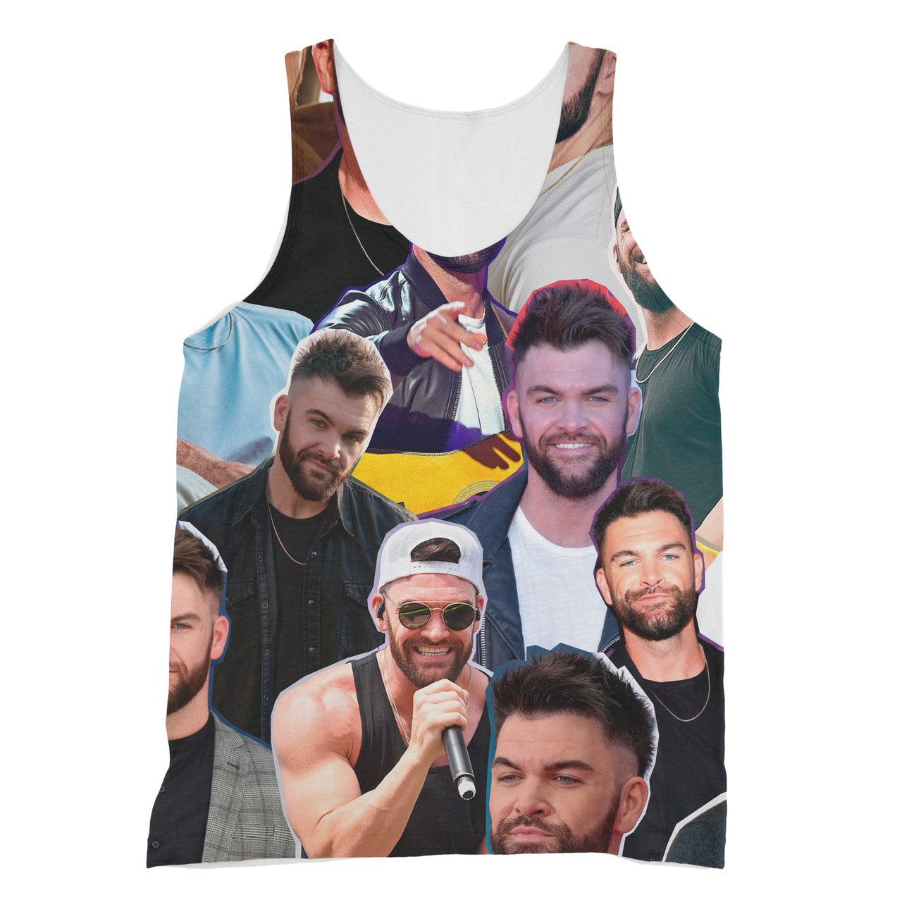 Dylan Scott Photo Collage T-Shirt - Subliworks