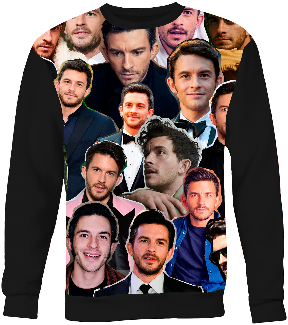 Jonathan Bailey Photo Collage Sweater Sweatshirt - Subliworks
