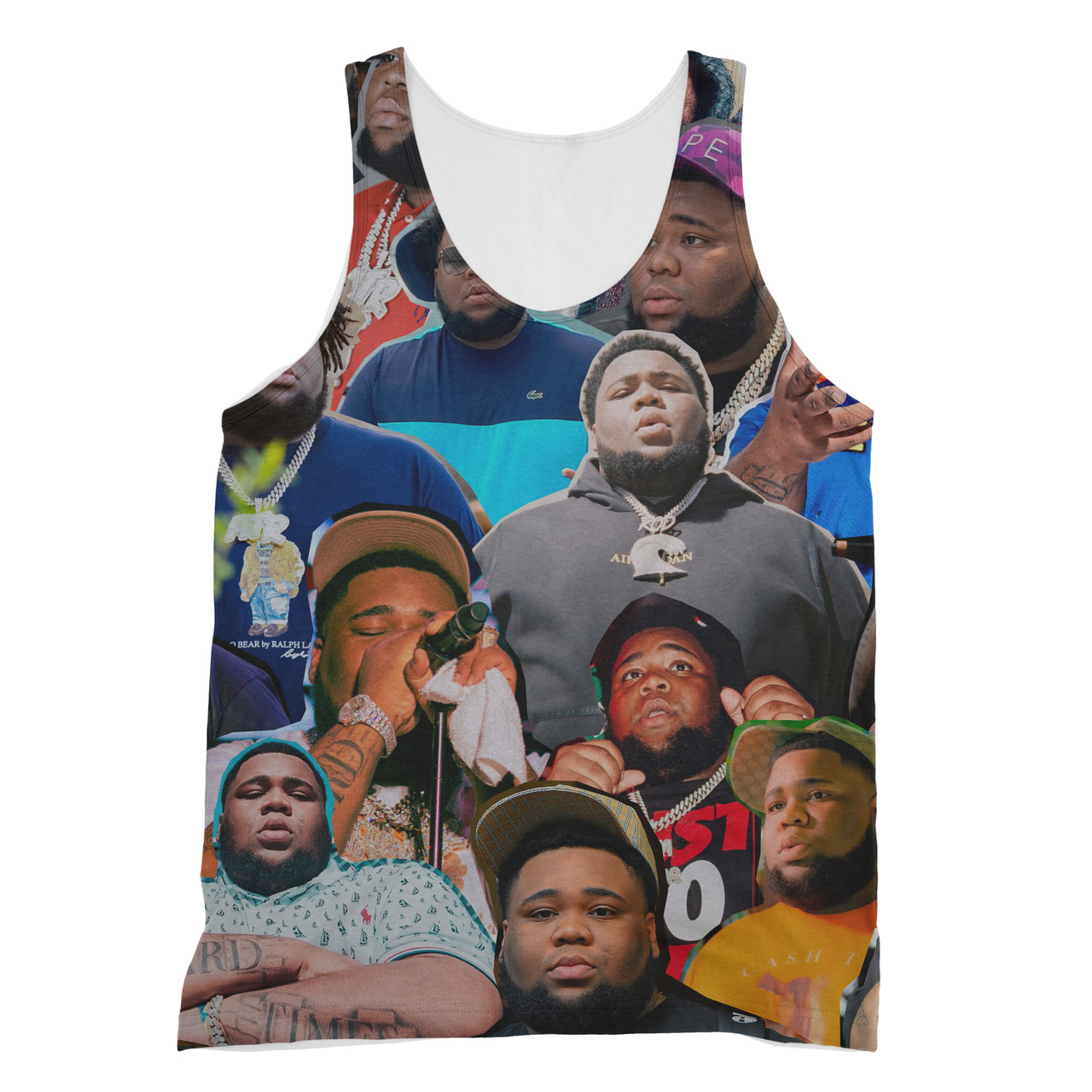 Rod Wave Photo Collage T-Shirt - Subliworks