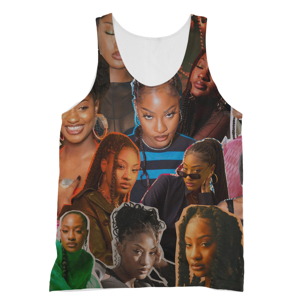 Tems Photo Collage T-Shirt - Subliworks