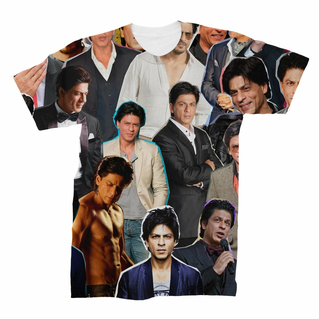 Shah Rukh Khan Photo Collage T Shirt