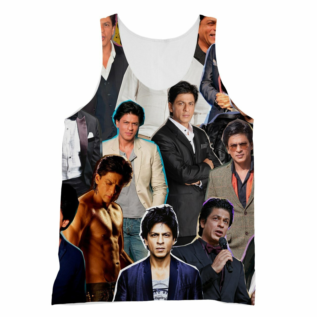 Shah Rukh Khan Photo Collage T Shirt