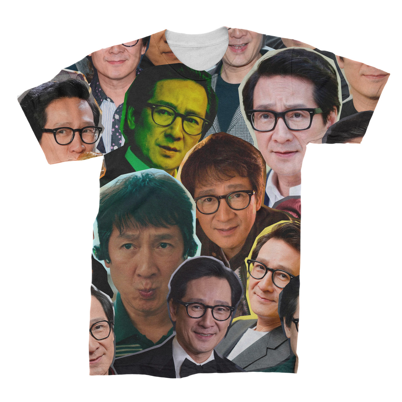 Ke Huy Quan Photo Collage T-Shirt - Subliworks