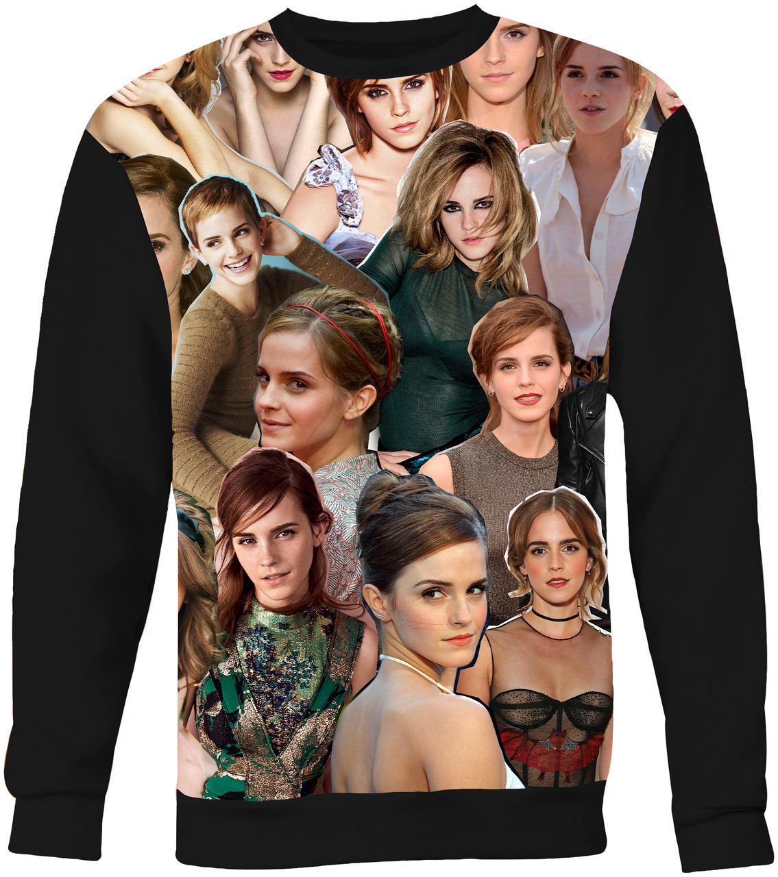 Emma Watson Photo Collage Sweater Sweatshirt - Subliworks