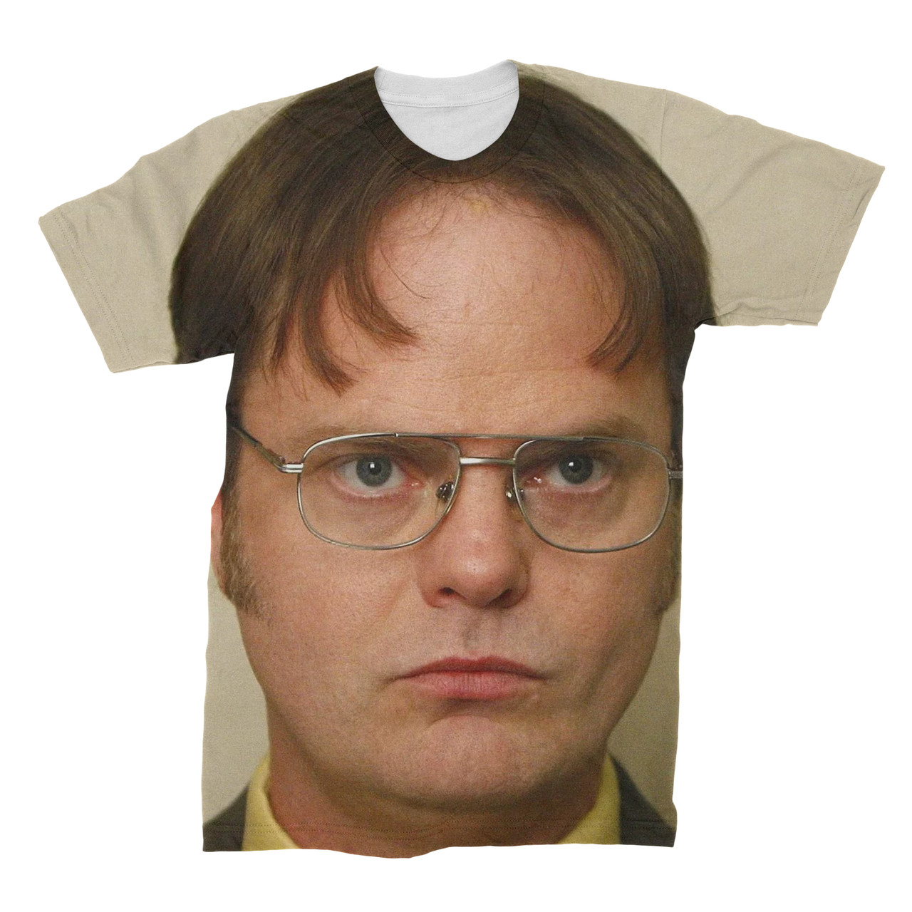 Dwight Schrute Big Face T-Shirt - Subliworks