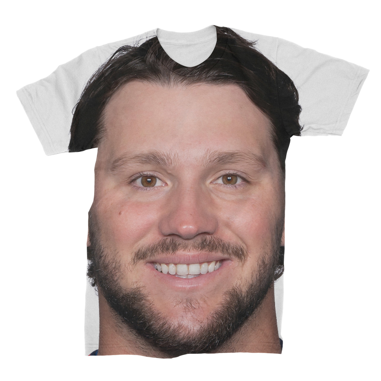 Josh Allen Big Face T-Shirt - Subliworks