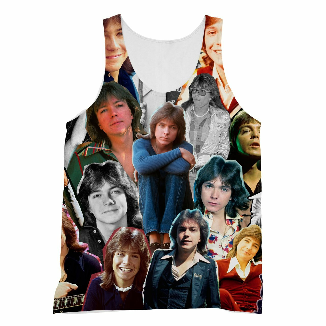David Cassidy Photo Collage T-Shirt