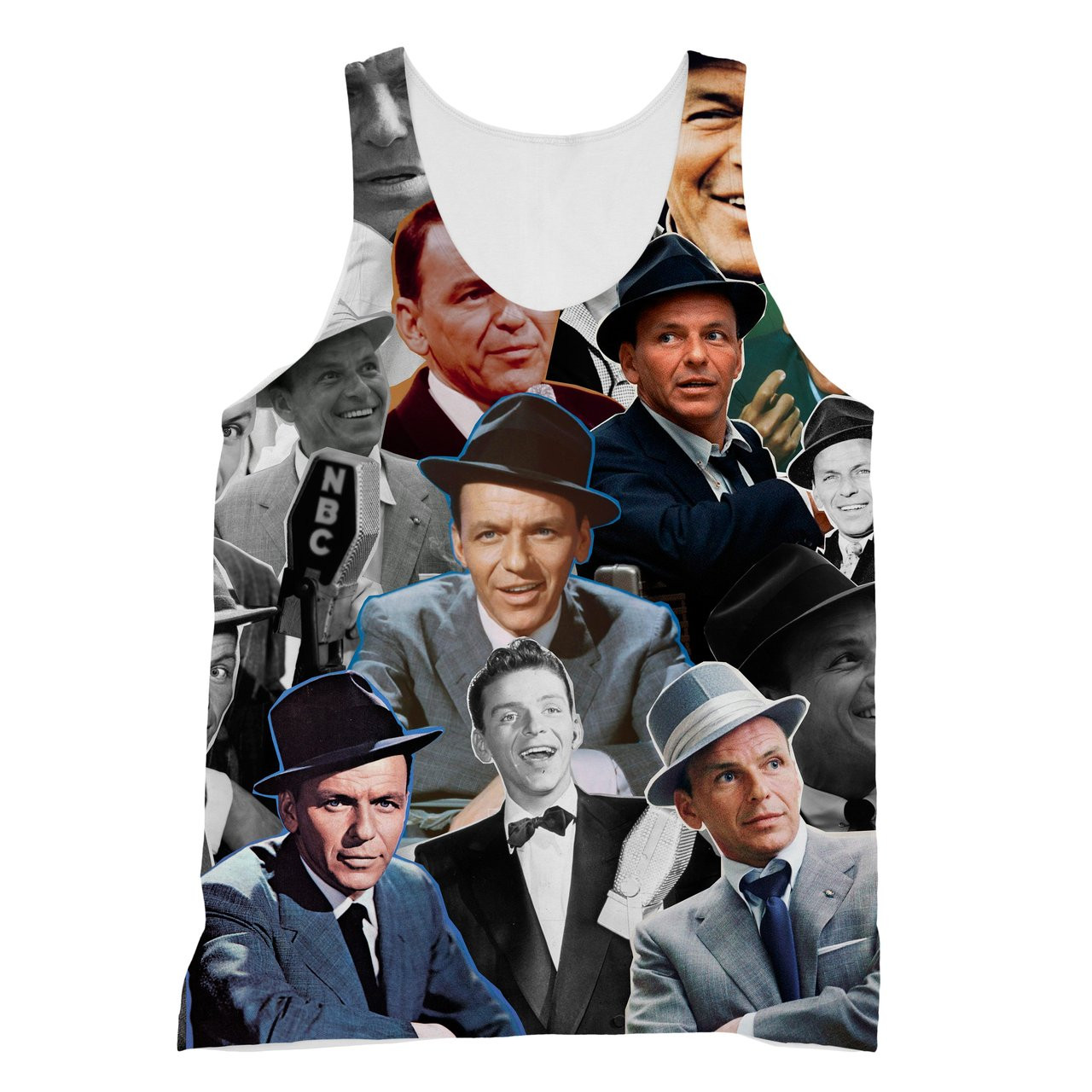 Frank Sinatra Photo Collage T-Shirt