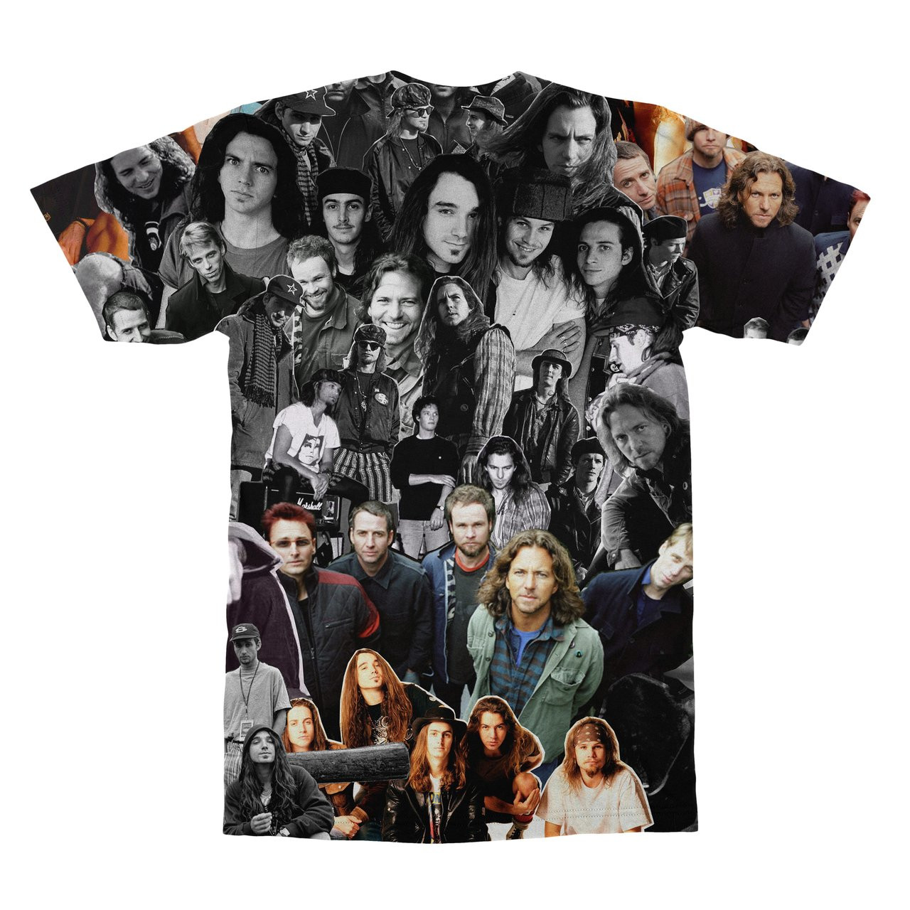 Pearl Jam Photo Collage T-Shirt