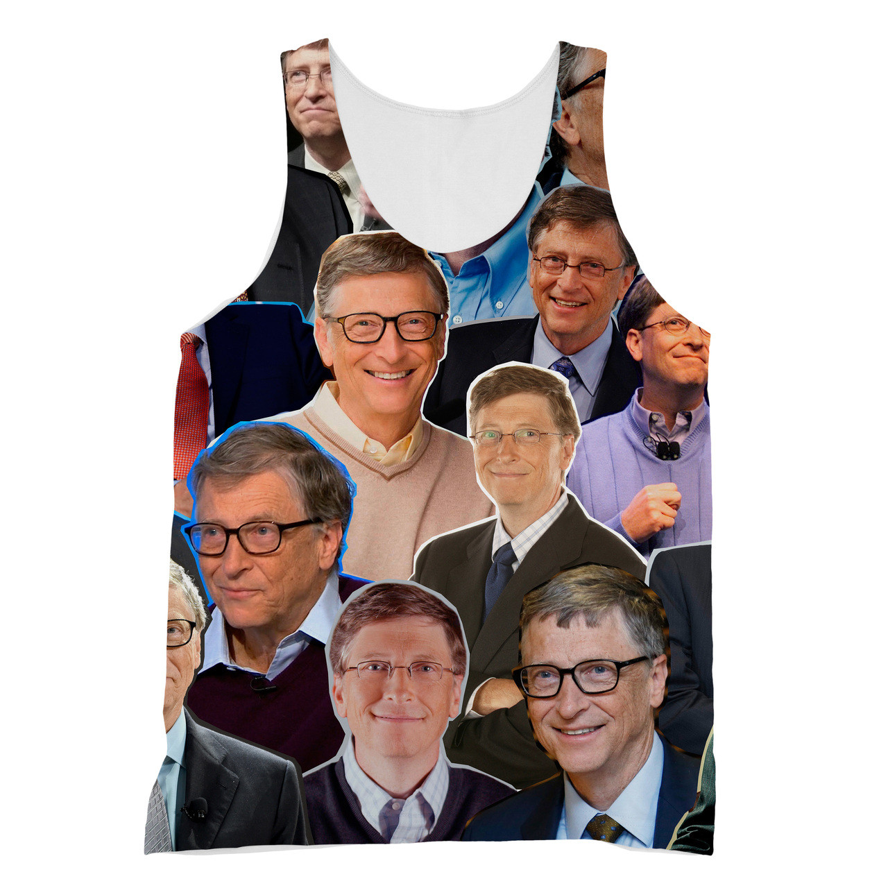 Bill Gates Photo Collage T-Shirt - Subliworks