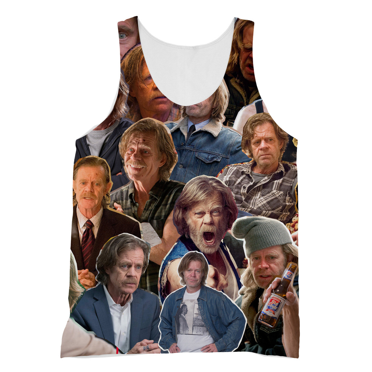 Frank Gallagher (Shameless) Photo Collage T-Shirt - Subliworks