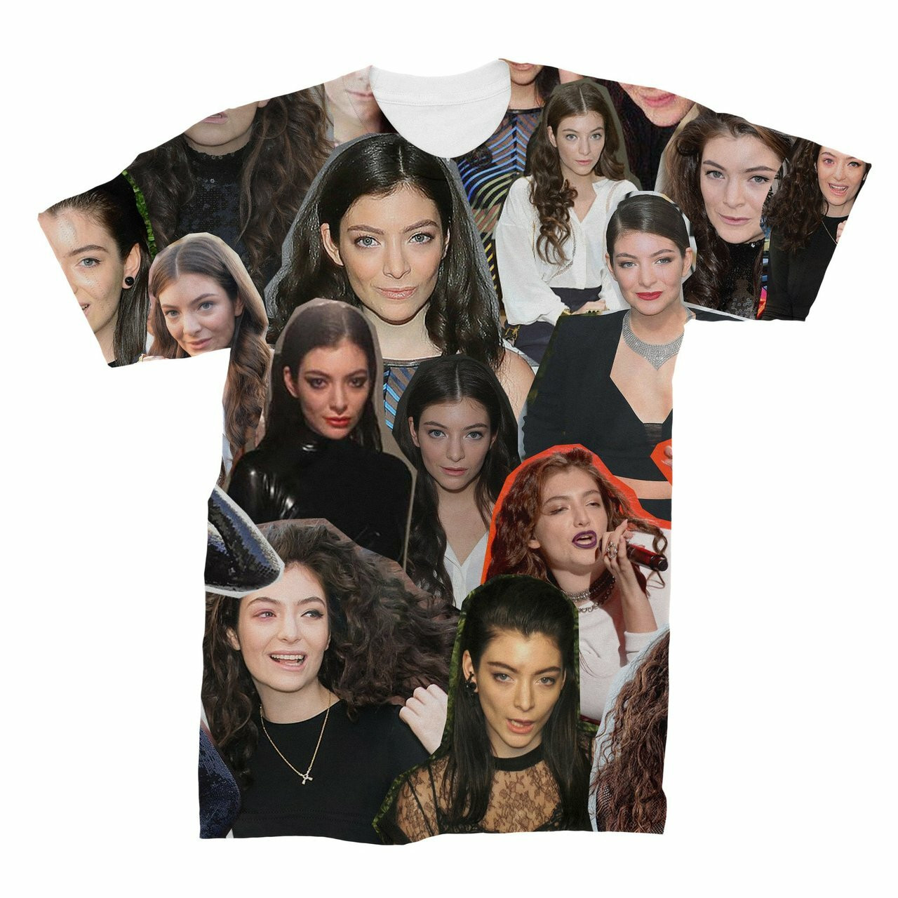 Lorde Photo Collage T shirt Subliworks