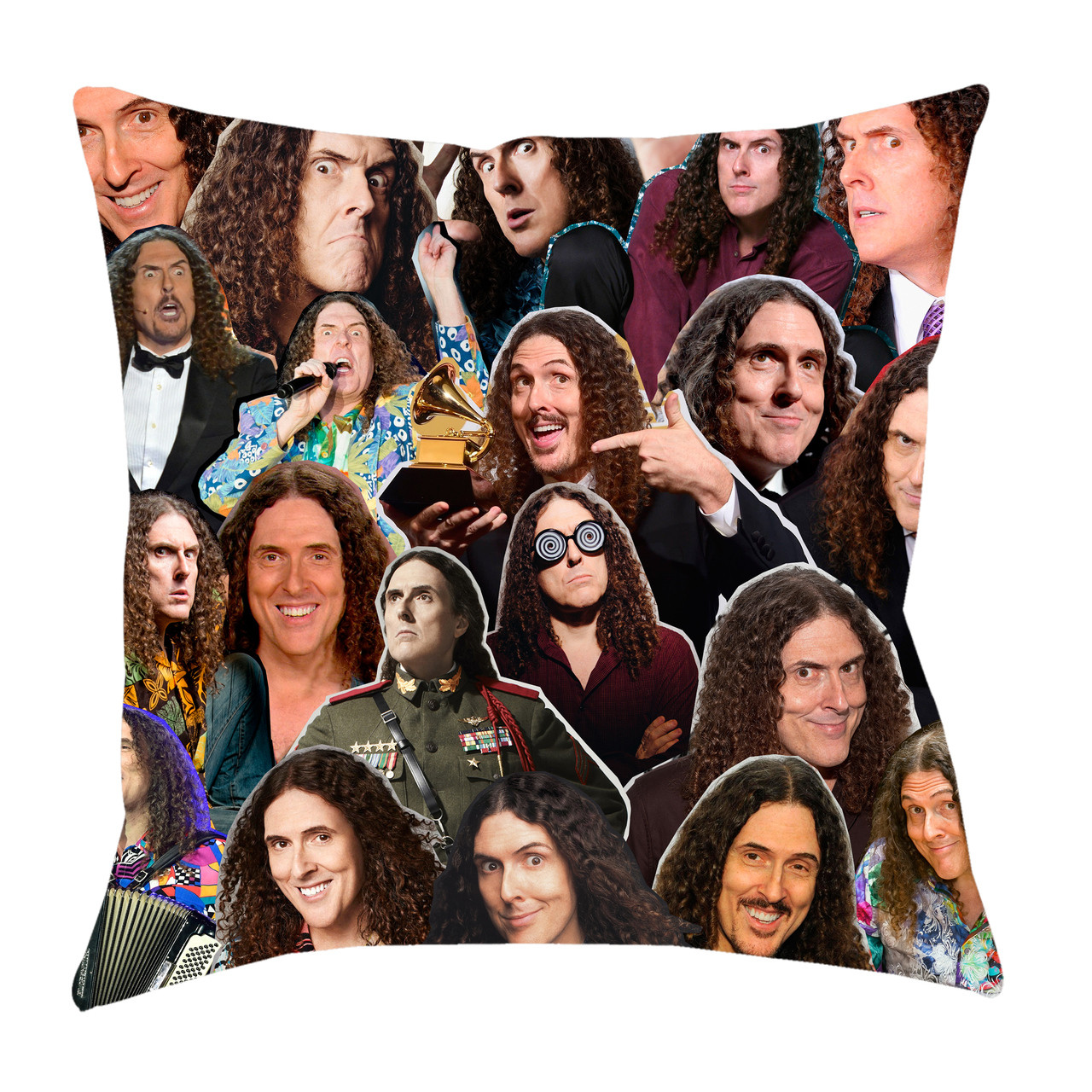 "Weird Al" Yankovic Photo Collage Pillowcase