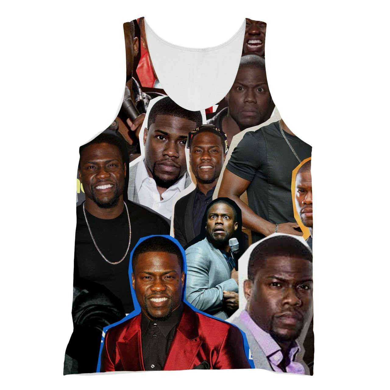 Kevin Hart Photo Collage T shirt Subliworks