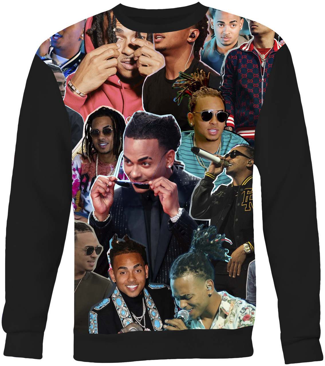 Ozuna Collage Sweater Sweatshirt - Subliworks
