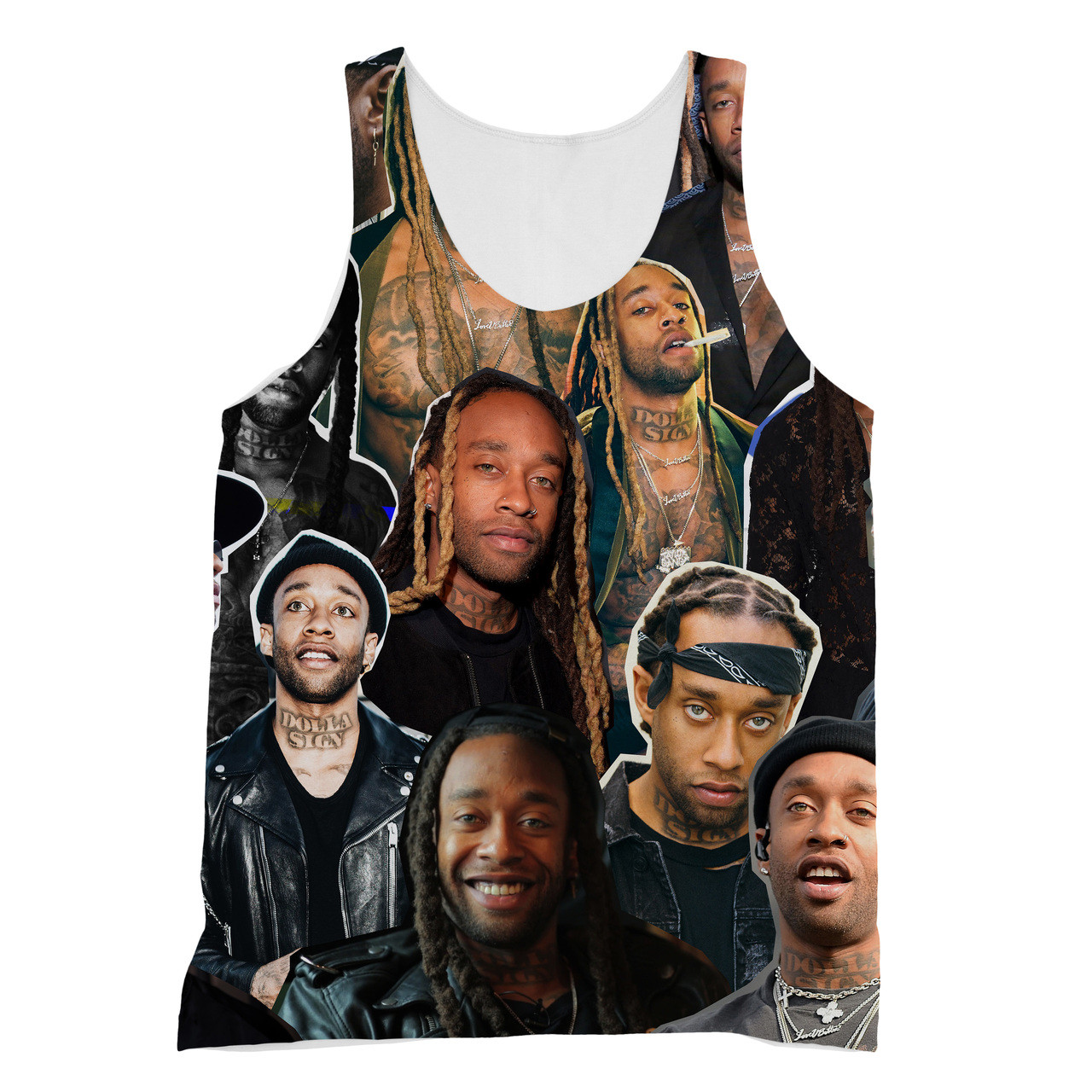 Ty Dolla Sign Photo Collage T-Shirt - Subliworks