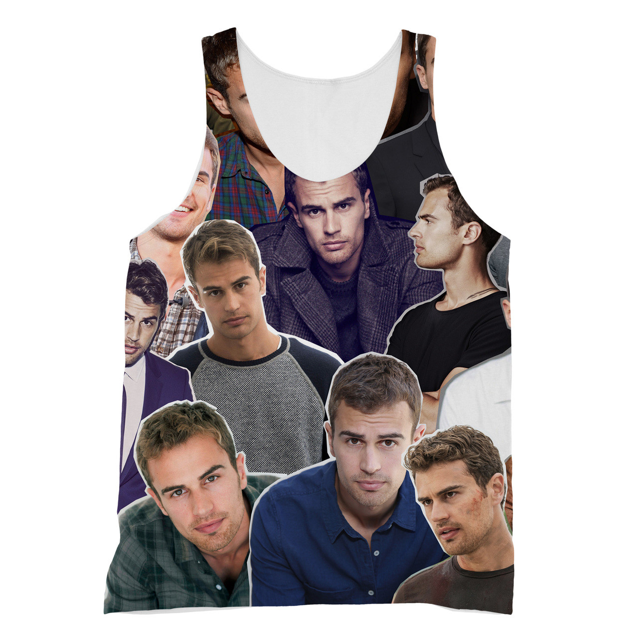 Theo James Photo Collage T-Shirt - Subliworks