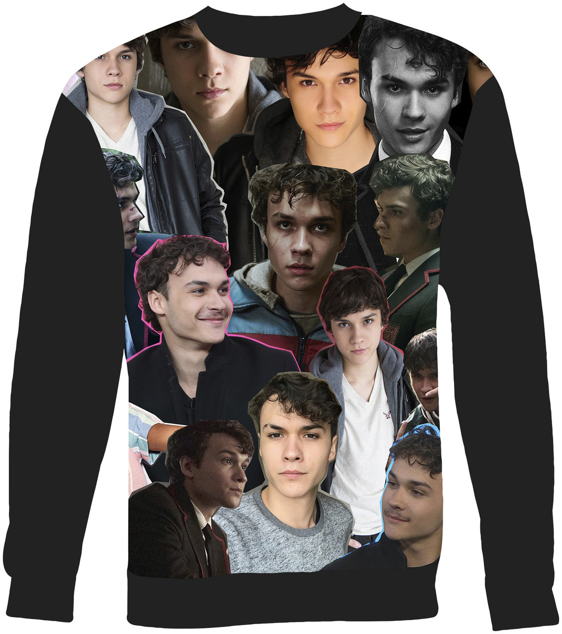 Benjamin Wadsworth Collage Sweater Sweatshirt - Subliworks