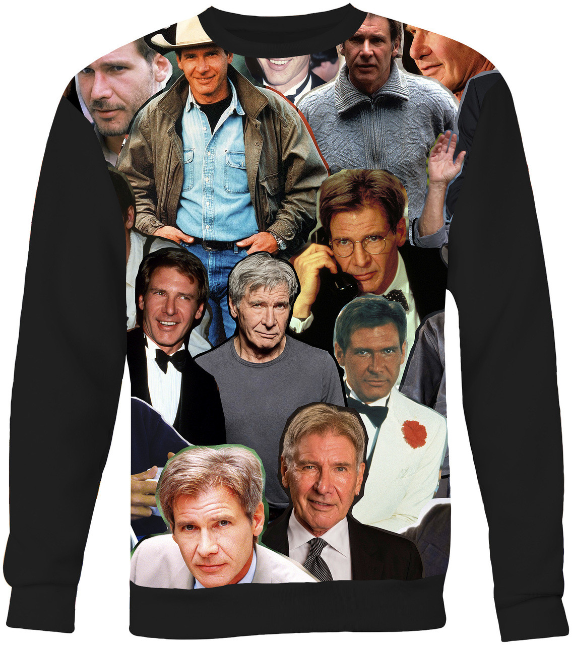 Harrison Ford Collage Sweater Sweatshirt - Subliworks