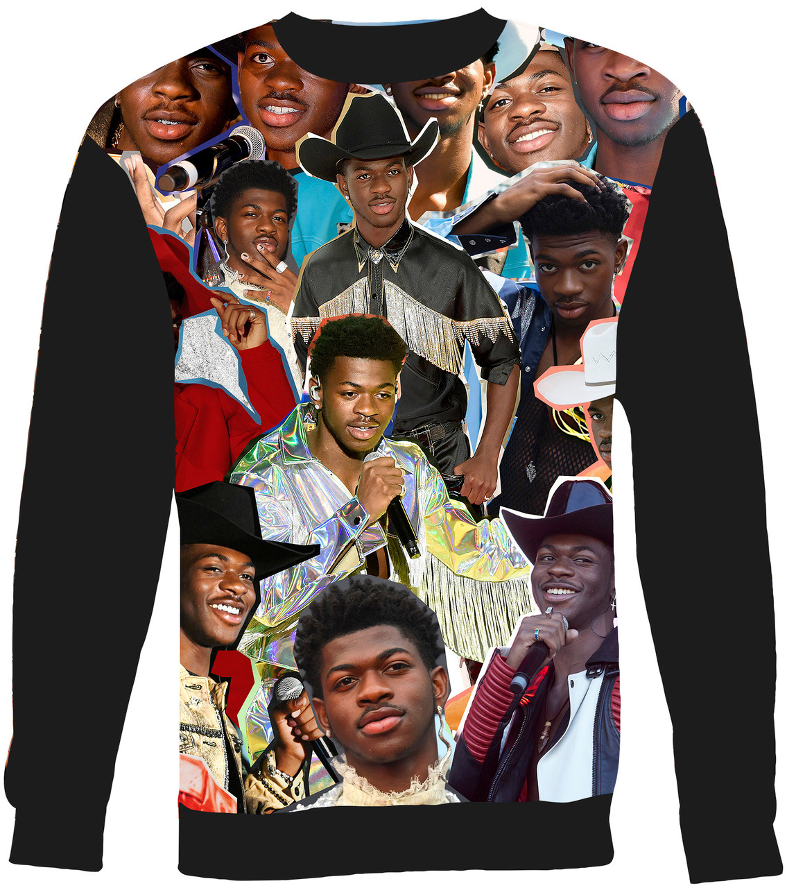 Lil Nas X Collage Sweater Sweatshirt - Subliworks